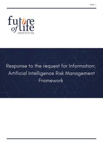 Response to the RFI: Artificial Intelligence Risk Management Framework ...